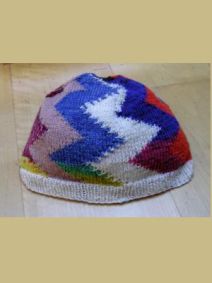 Strickanleitung für Mütze mit Zick-Zack-Muster